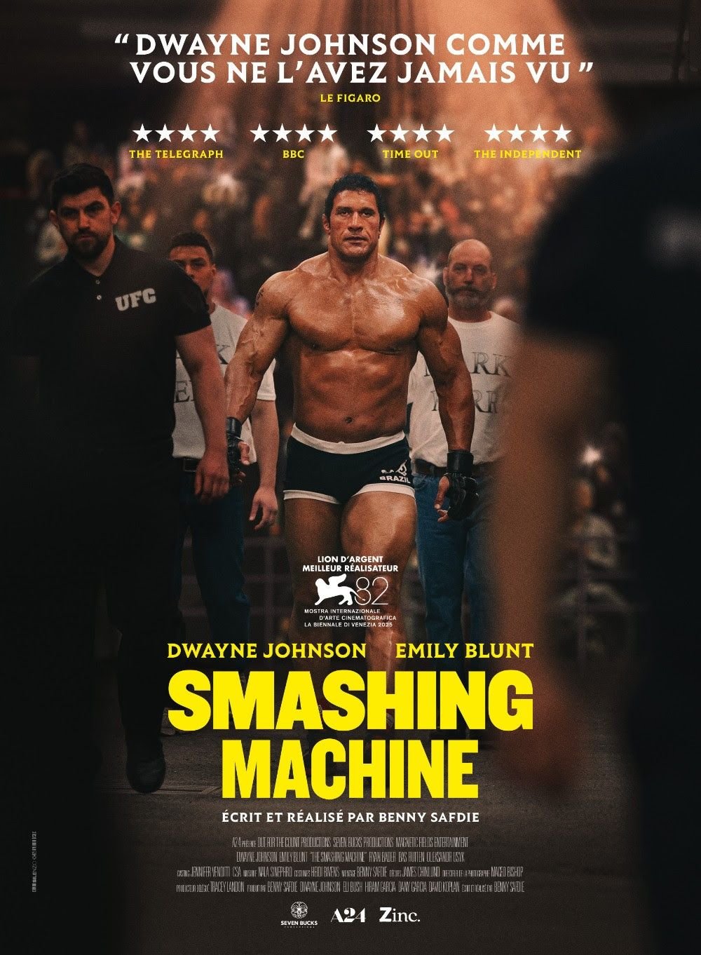 Infos & horaires pour Smashing Machine — Multiplexe Cinestar