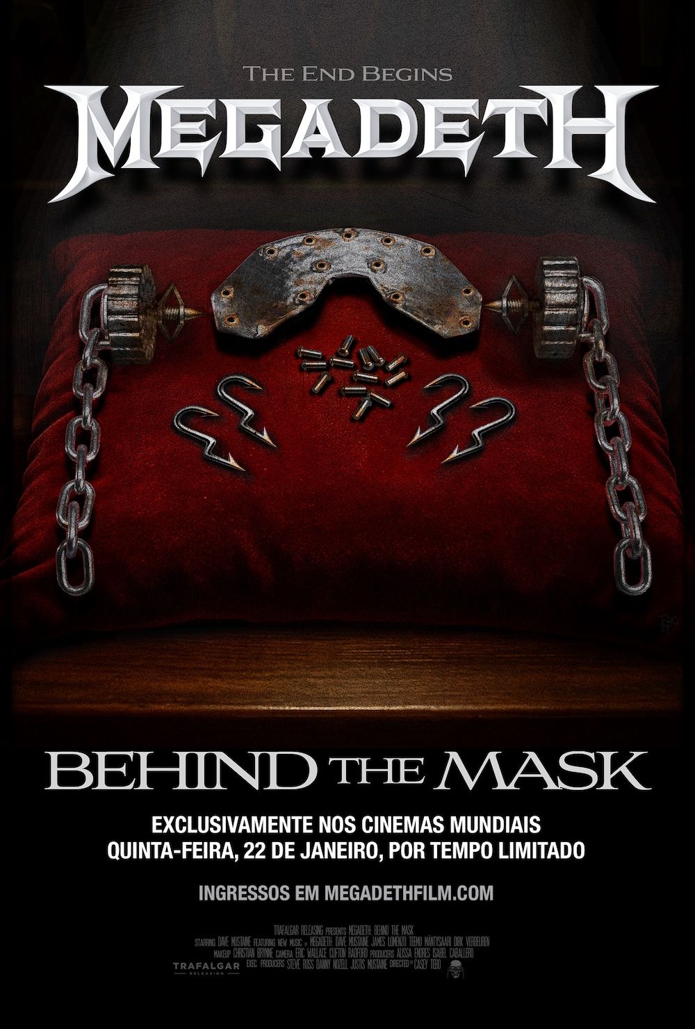 Informações e sessões para Megadeth: Behind The Mask — Cinépolis