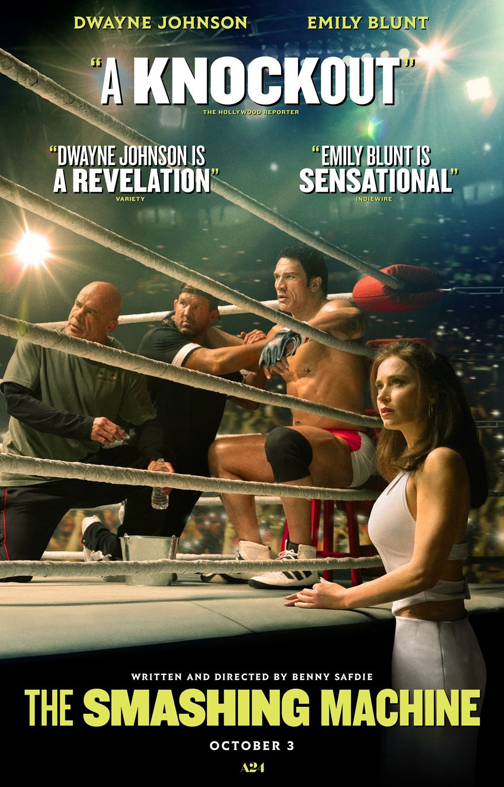 The Smashing Machine Showtimes & Tickets - Smoky Mountain Cinema