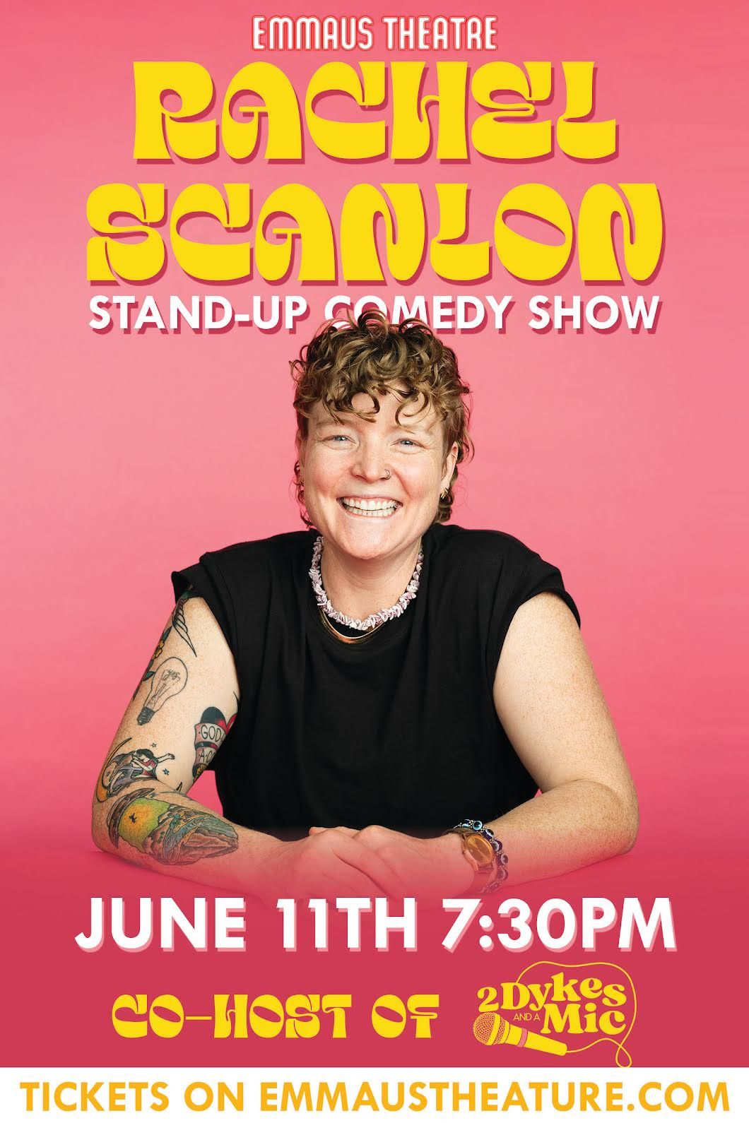 Rachel Scanlon Live at The Emmaus Theatre! Showtimes & Tickets - Emmaus ...