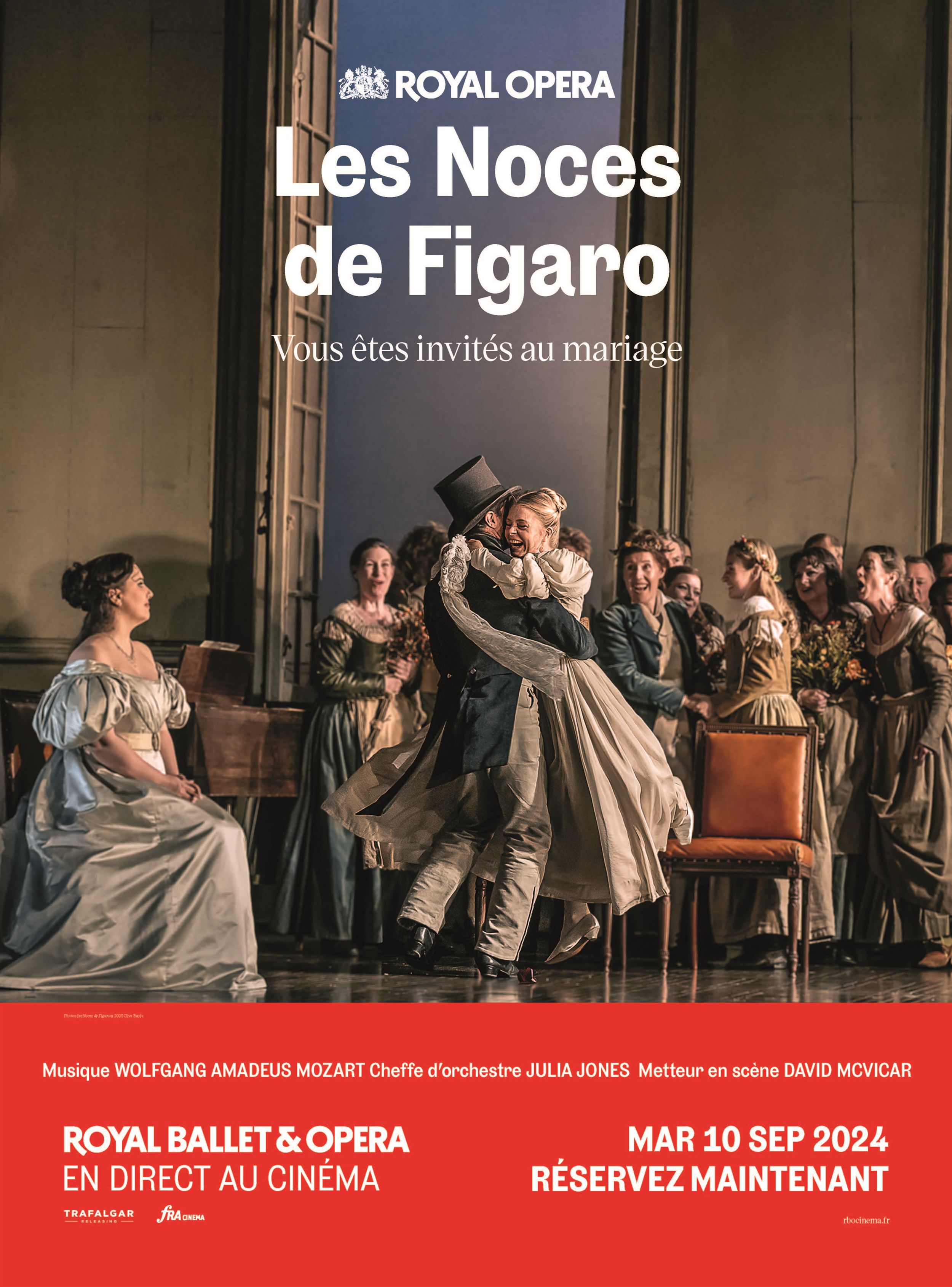 Infos & horaires pour Les Noces de Figaro (The Royal Opera) - Ciné Sur ...