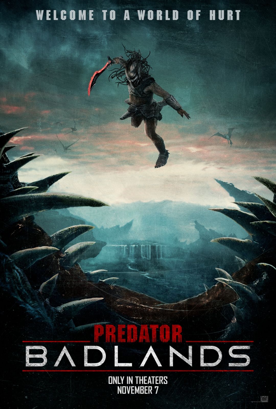 Predator: Badlands Showtimes & Tickets - Rockin' 8 Cinemas