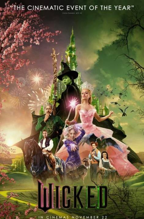 Wicked Showtimes & Tickets - Showcase Cinemas - UK