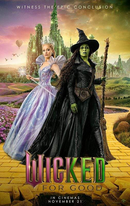 Wicked: For Good Showtimes & Tickets — Showcase Cinemas - UK