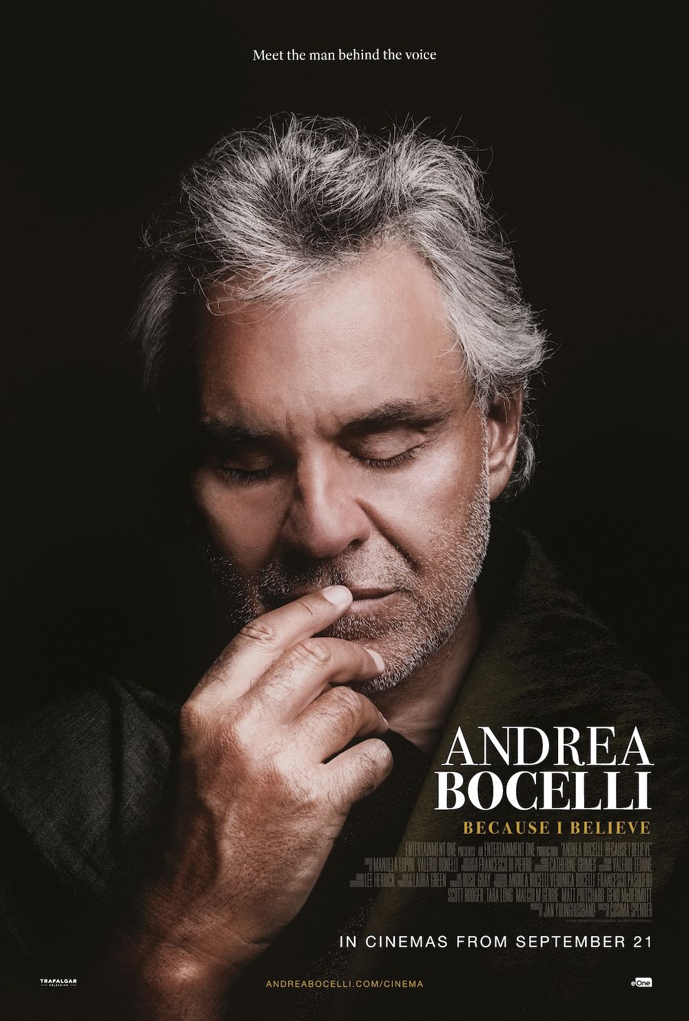 Andrea Bocelli: Because I Believe Showtimes & Tickets - Showcase ...
