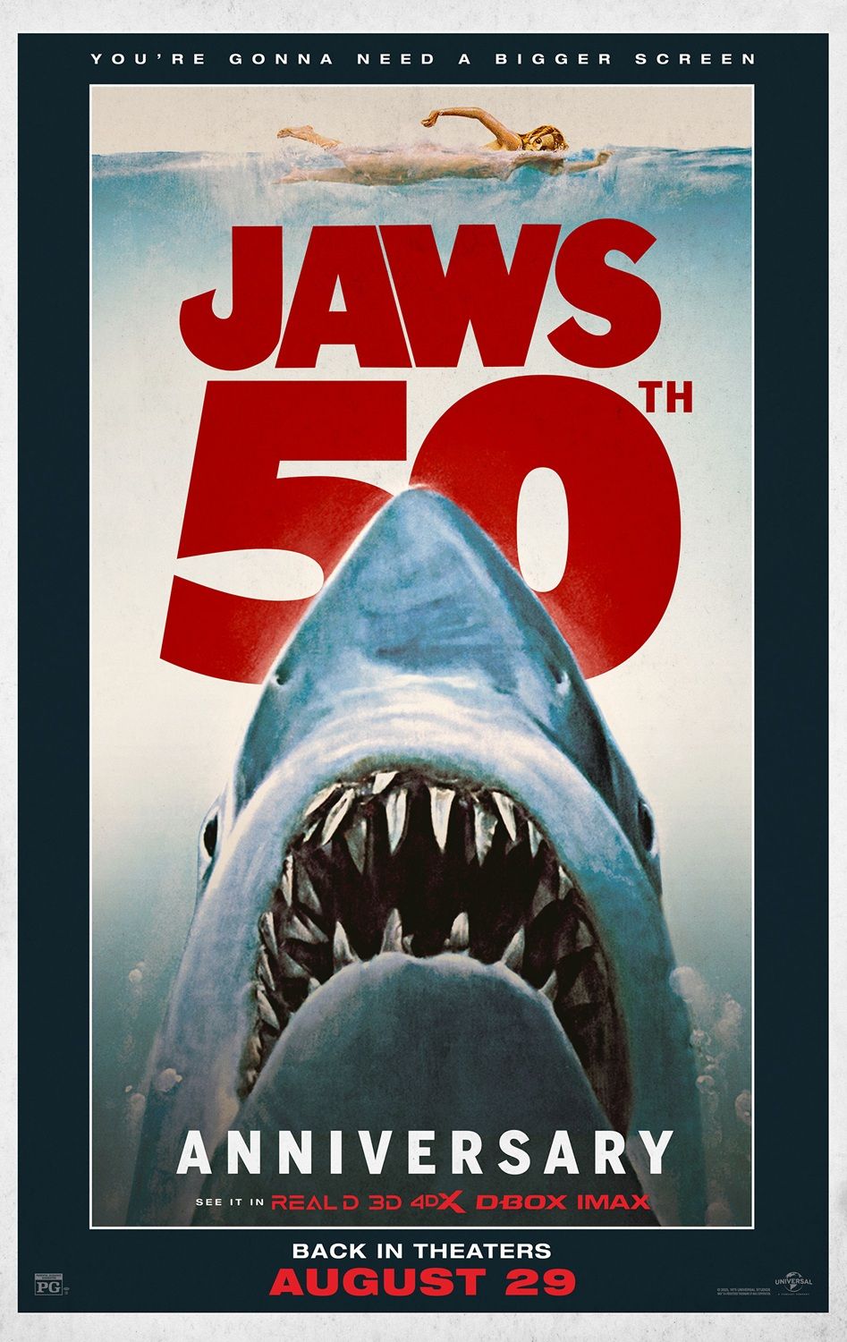 Jaws: 50th Anniversary Showtimes & Tickets - Primetime Entertainment