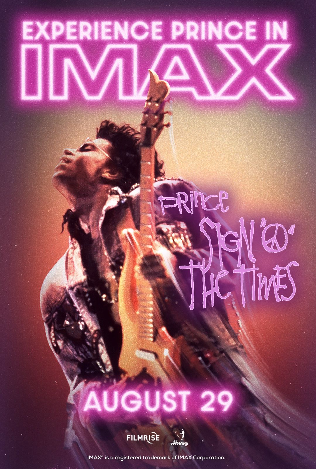 IMAX Presents Prince – Sign O’ The Times Showtimes & Tickets - Showcase ...