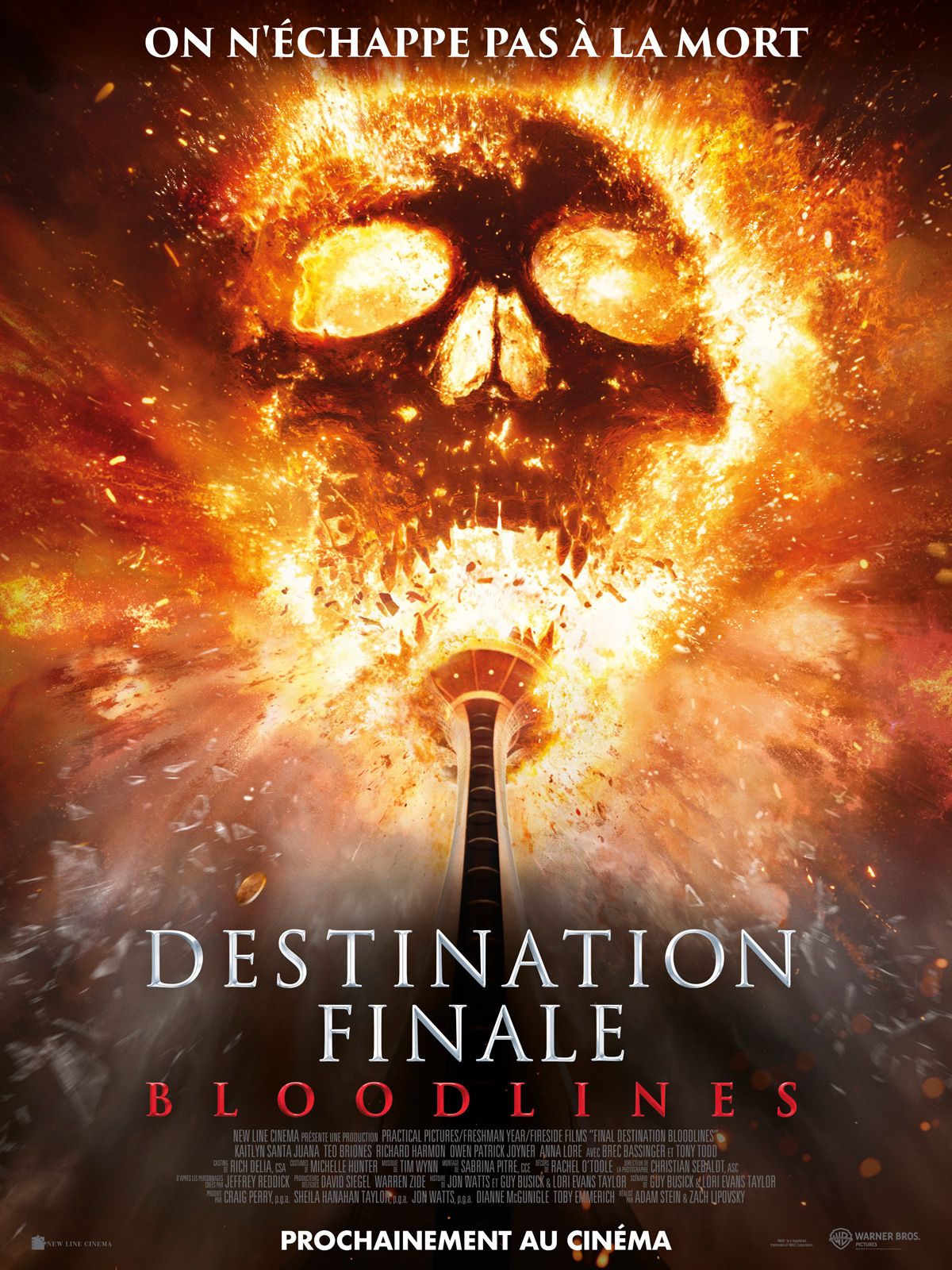 Infos & horaires pour Destination Finale Bloodlines - CGR Cinémas