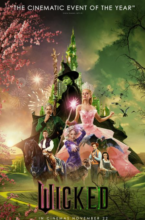 Wicked Showtimes & Tickets — Showcase Cinemas - UK