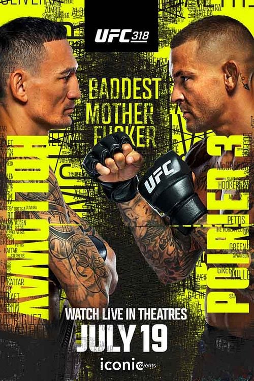 UFC 318: Holloway vs. Poirier 3 Showtimes & Tickets - Cornelius Stadium ...